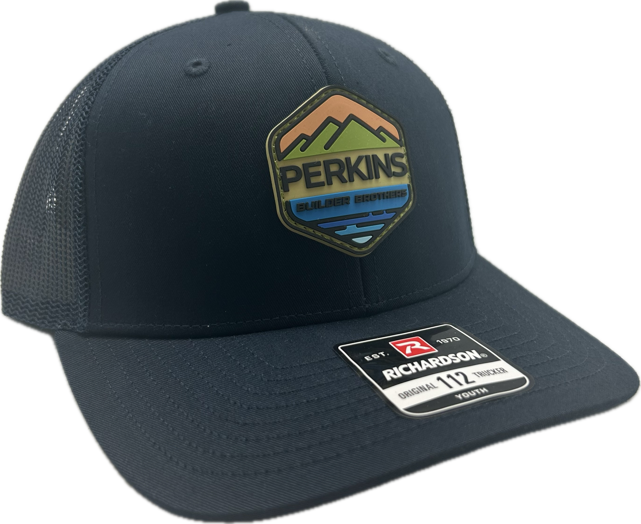 (YOUTH) Full Color Rubber Patch - Richardson 112 Snapback Trucker Hat ...
